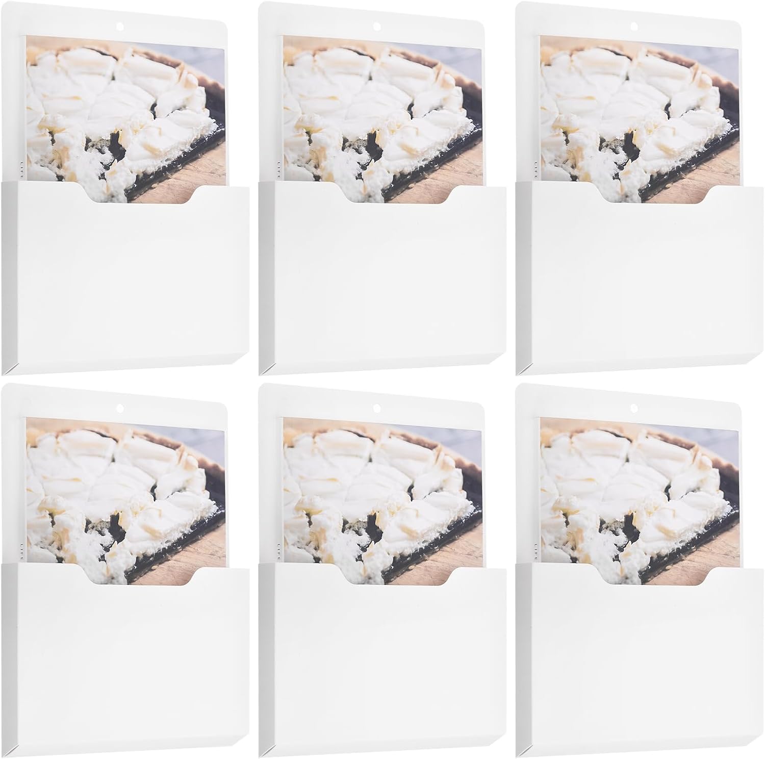 Amazon.com : uxcell 6 Pcs Magnetic File Holder, Magnetic Paper Holder ...