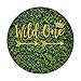 Yeele 6.5x6.5ft Wild One Round Backdrop Green Leaves Glitter - Want It All
