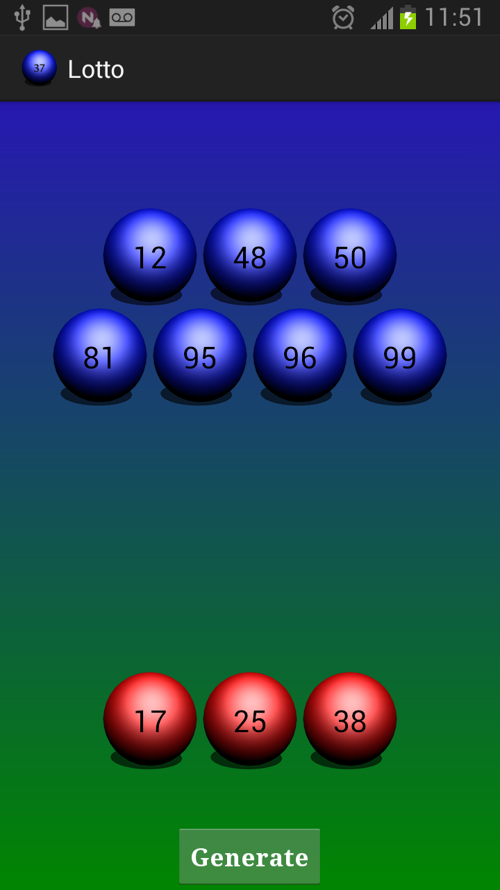 Lotto - Generator - App on Amazon Appstore