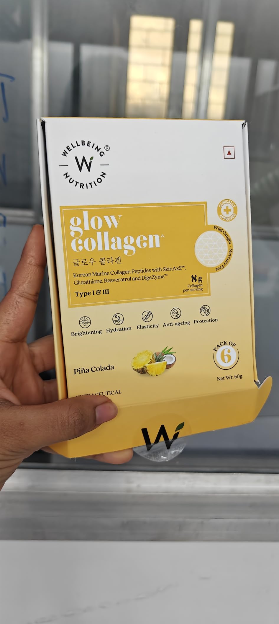 Wellbeing Nutrition Glow Collagen with Glutathione | Collagen ...