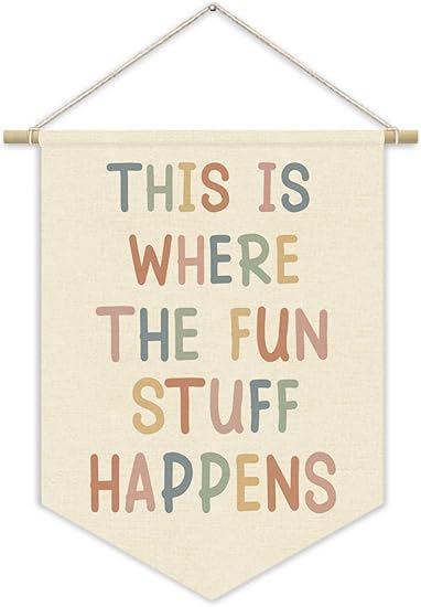 Amazon.com: XYDEG Boho Classroom Decor,Playroom Wall Decor This Is ...