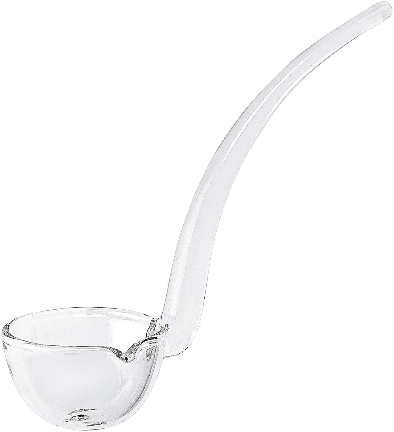 Amazon.com: Badash 6" Small Glass Gravy Ladle, Artisan Heritage Quality ...