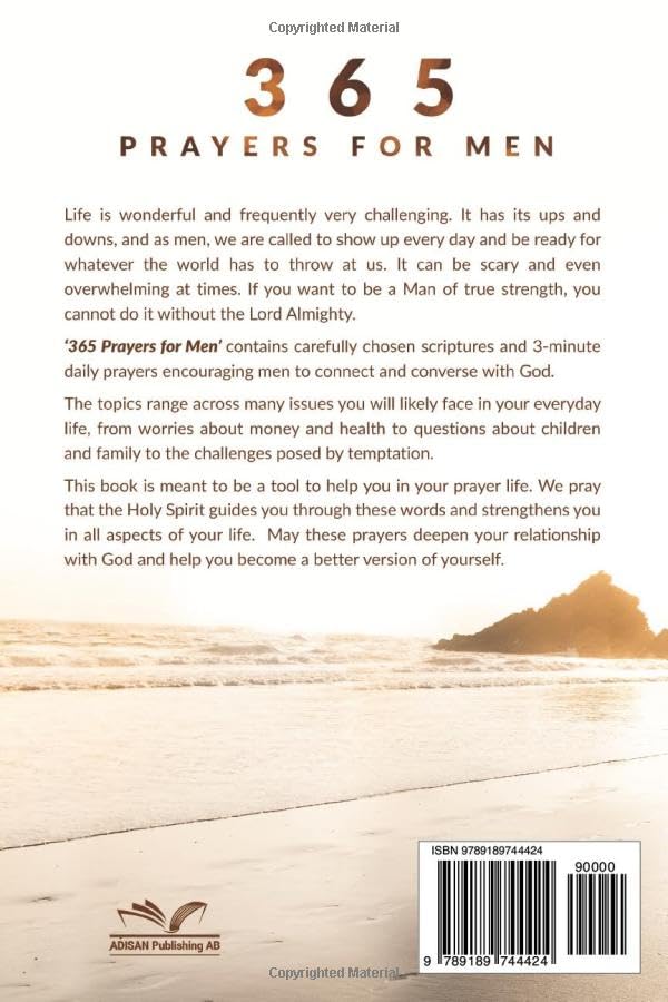 Snapklik.com : 365 Prayers For Men: Daily Prayer Book