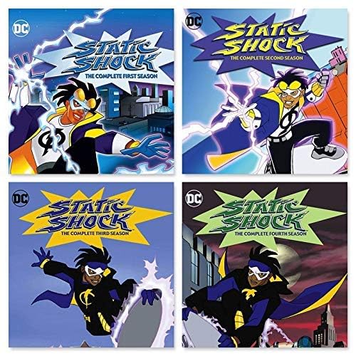 Amazon.com: Static Shock Complete Series DVD Collection - Seasons 1-4 ...