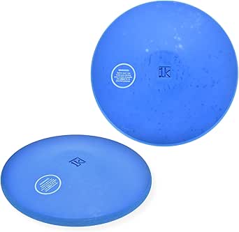 Amazon.com: Pre-Sport Rubber Discus (1kg) (Blue) : Sports & Outdoors