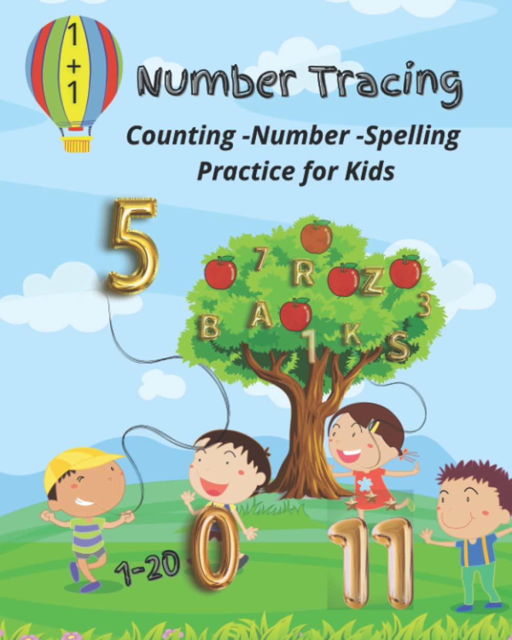 Number Tracing Counting Numbers Spelling - Number Tracing Practice for ...