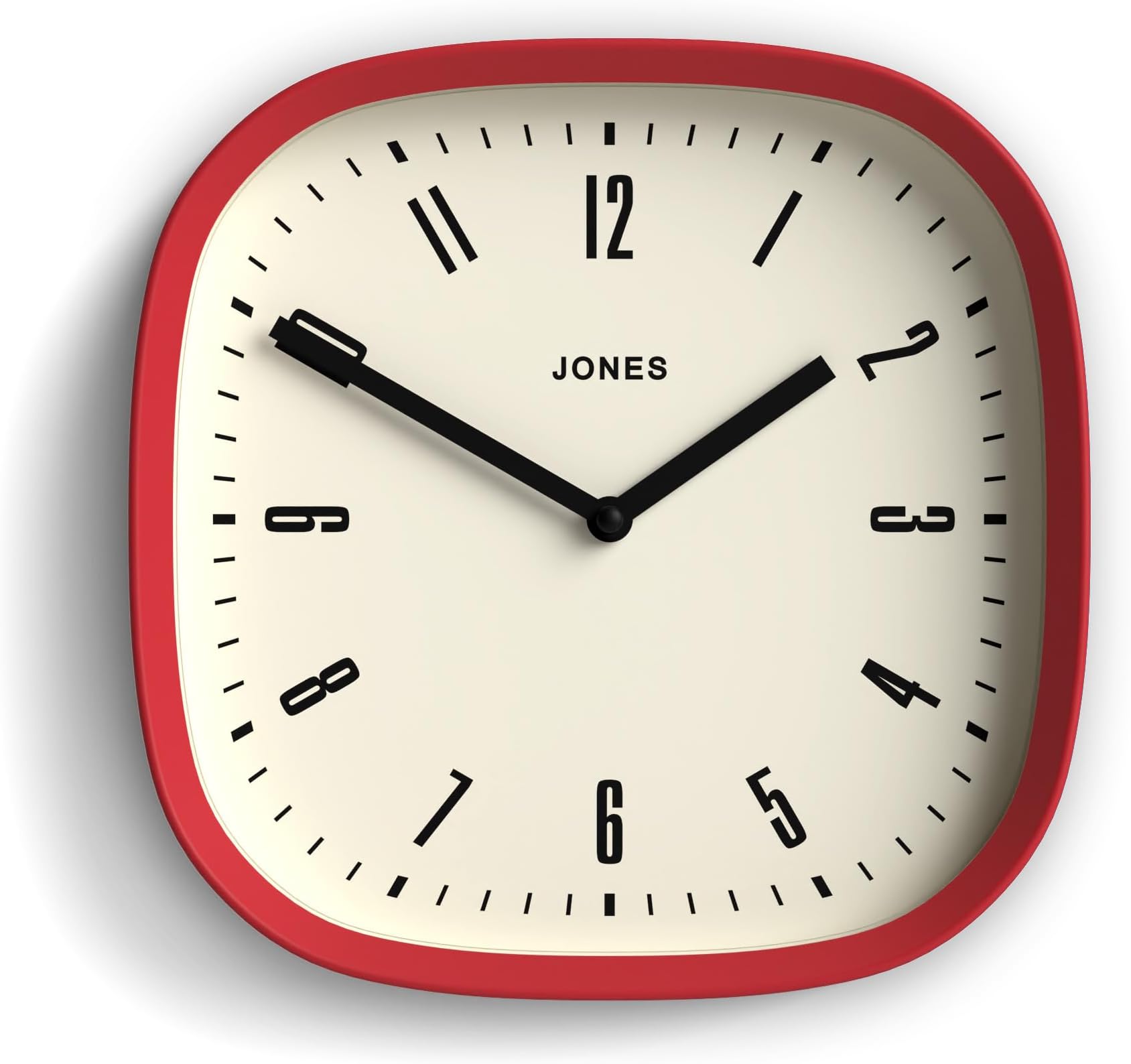 Amazon.com: JONES CLOCKS® Marvel Wall Clock | Retro Rounded Square ...