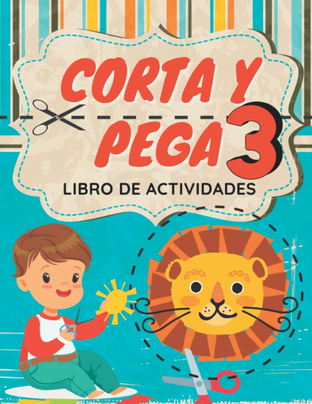 Amazon.com: Libro de Actividades Corta y Pega Infantil y Preescolar ...