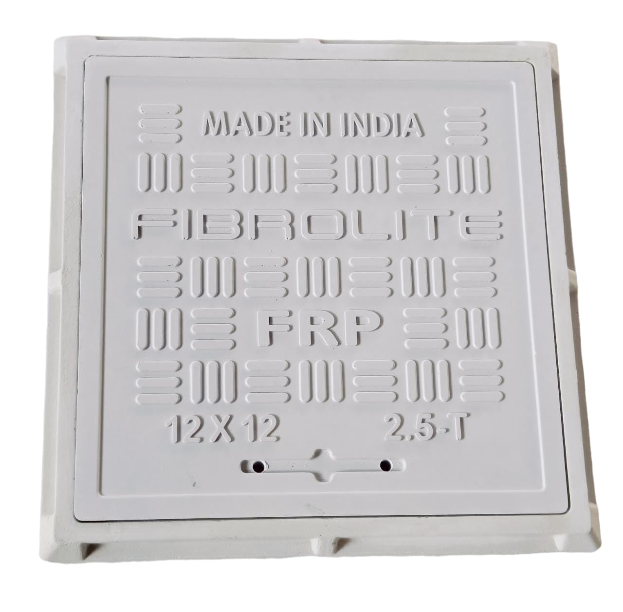 FIBROCAST Fiber Reinforced Polymer(FRP) Square Manhole Cover with Frame ...