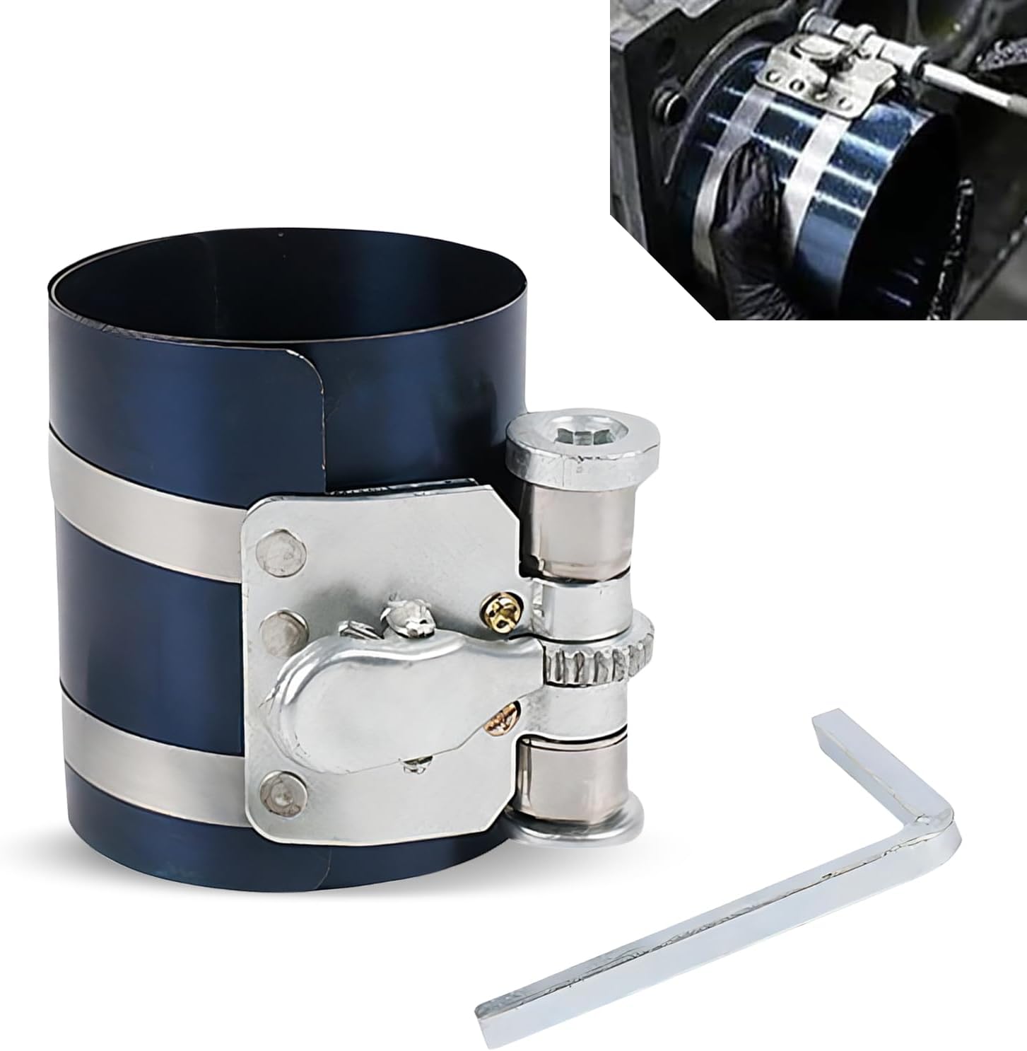 Amazon.com: Irinidig 1 PC Automotive Piston Ring Installation Tool, 2. ...