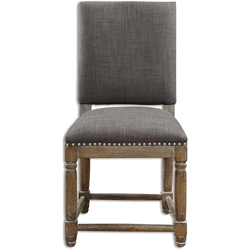 Amazon.com: NR Lighting Laurens Gray Accent Chair : Home & Kitchen