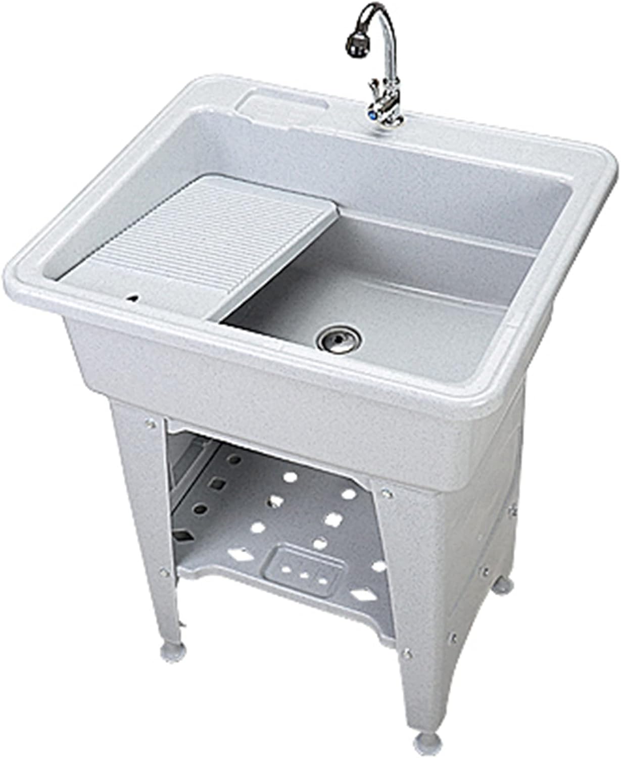 Floor Mount Laundry Tub Wash Basin Utility Sink, Outdoor Laundry Pool ...