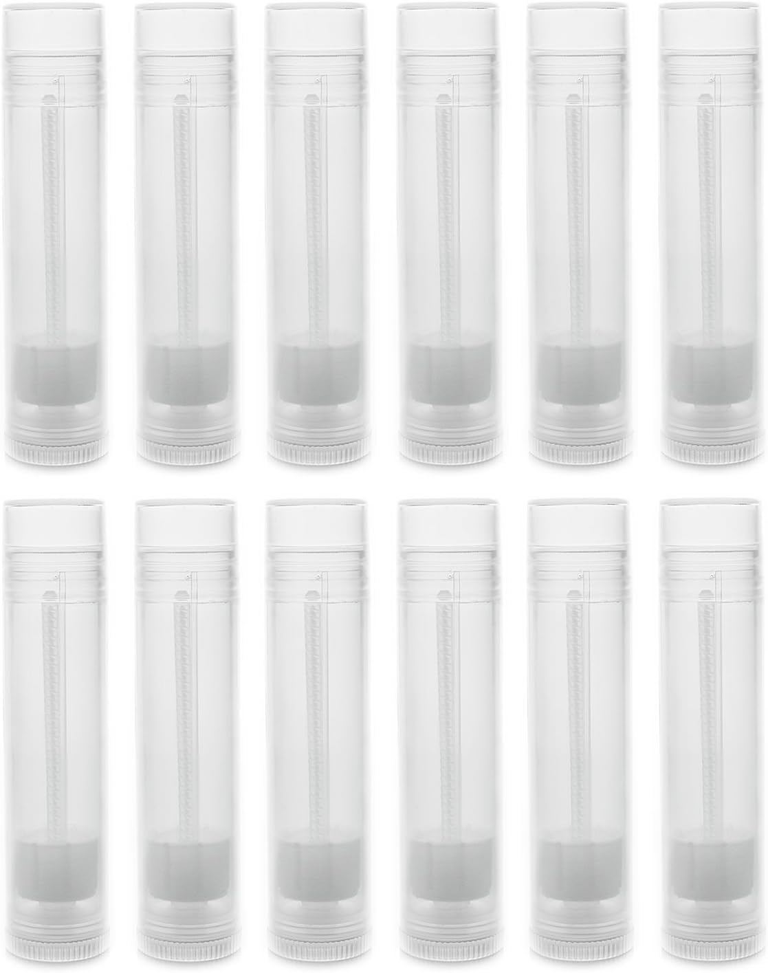 Amazon.com : Handy Basics Lip Balm Empty Container Tubes 3/16 Oz (5.5ml ...