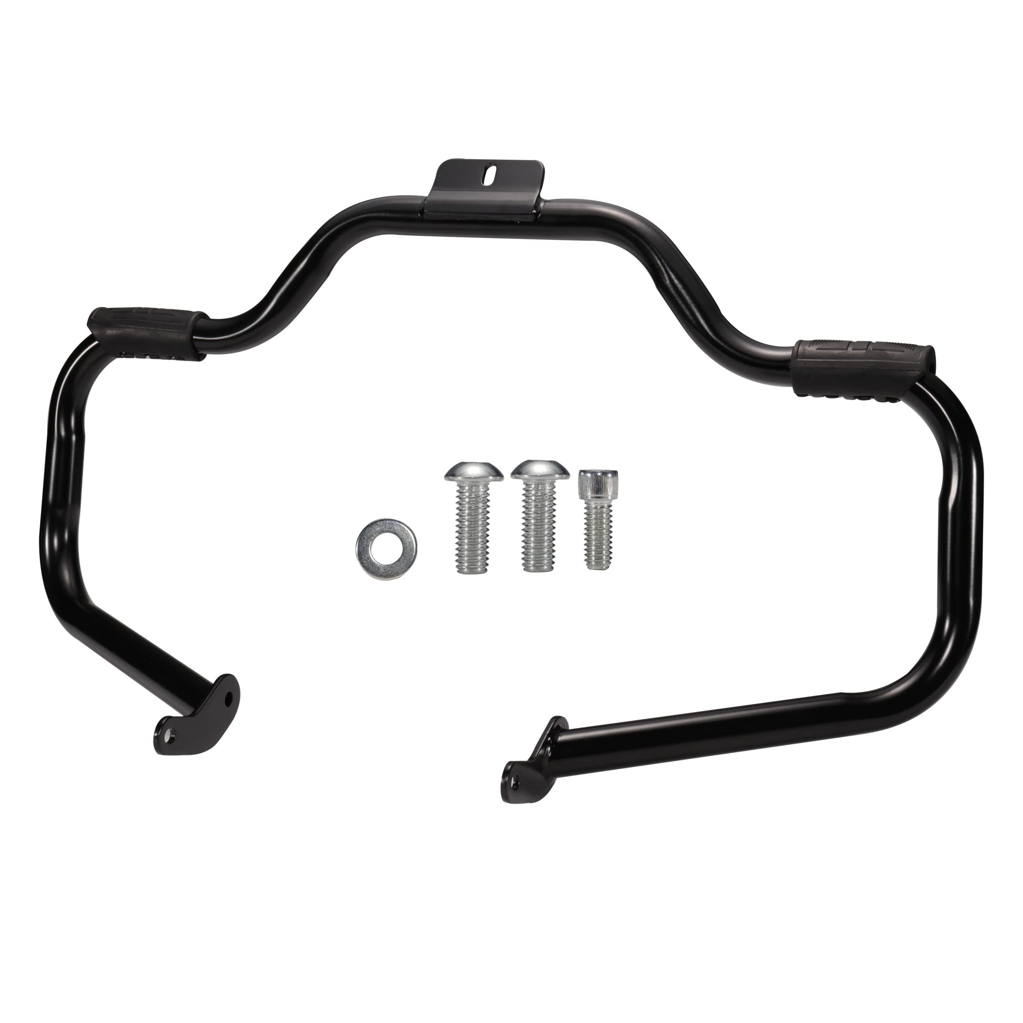 MoKitDora Softail Engine Guard Highway Mustache Crash Bar 1.25" Fat for ...