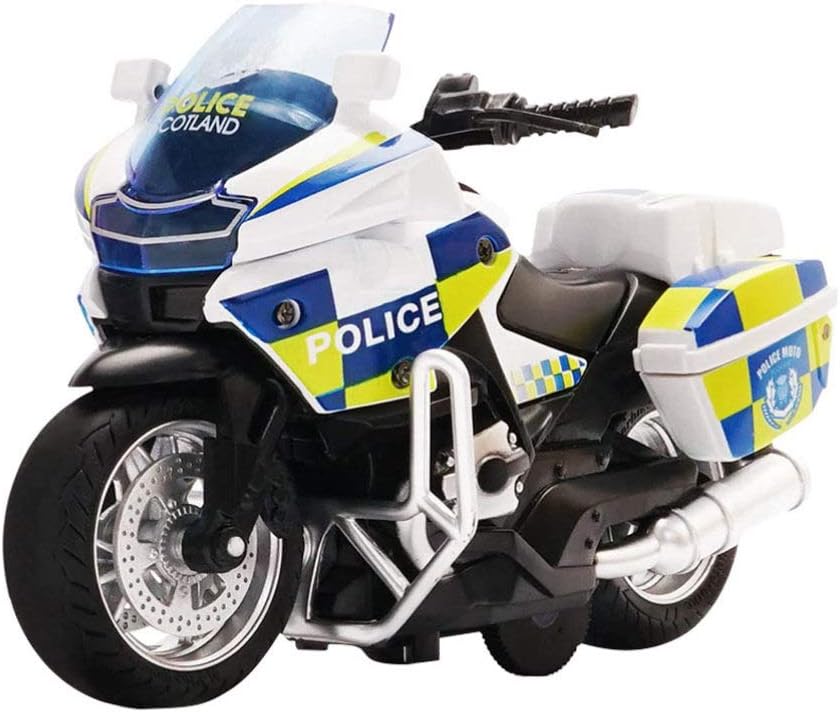 TOYANDONA Motorcycle Toys For Boys Friction Powered Play Toy Motorbike ...