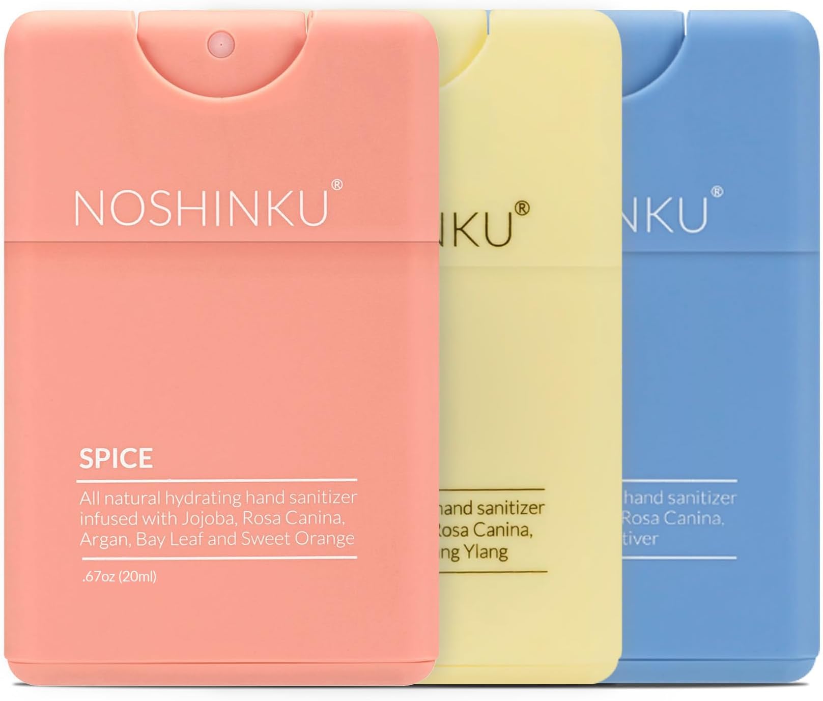 Amazon.com : Noshinku Hand Sanitizer Refillable Natural Hand Sanitizer ...