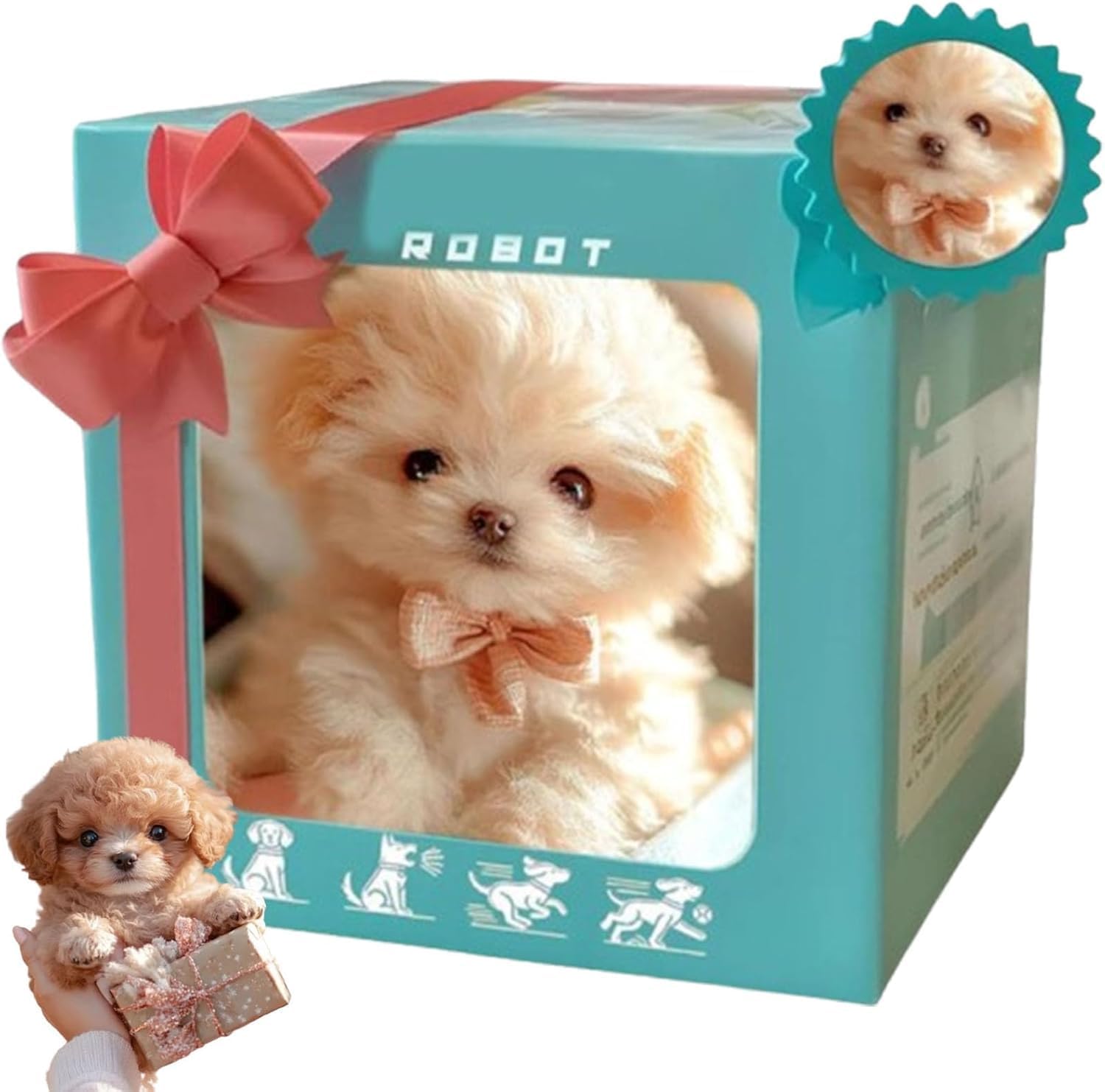 2025 New Robot Dog,Realistic Robotic Pet Dogs,Robot Puppy That Acts ...
