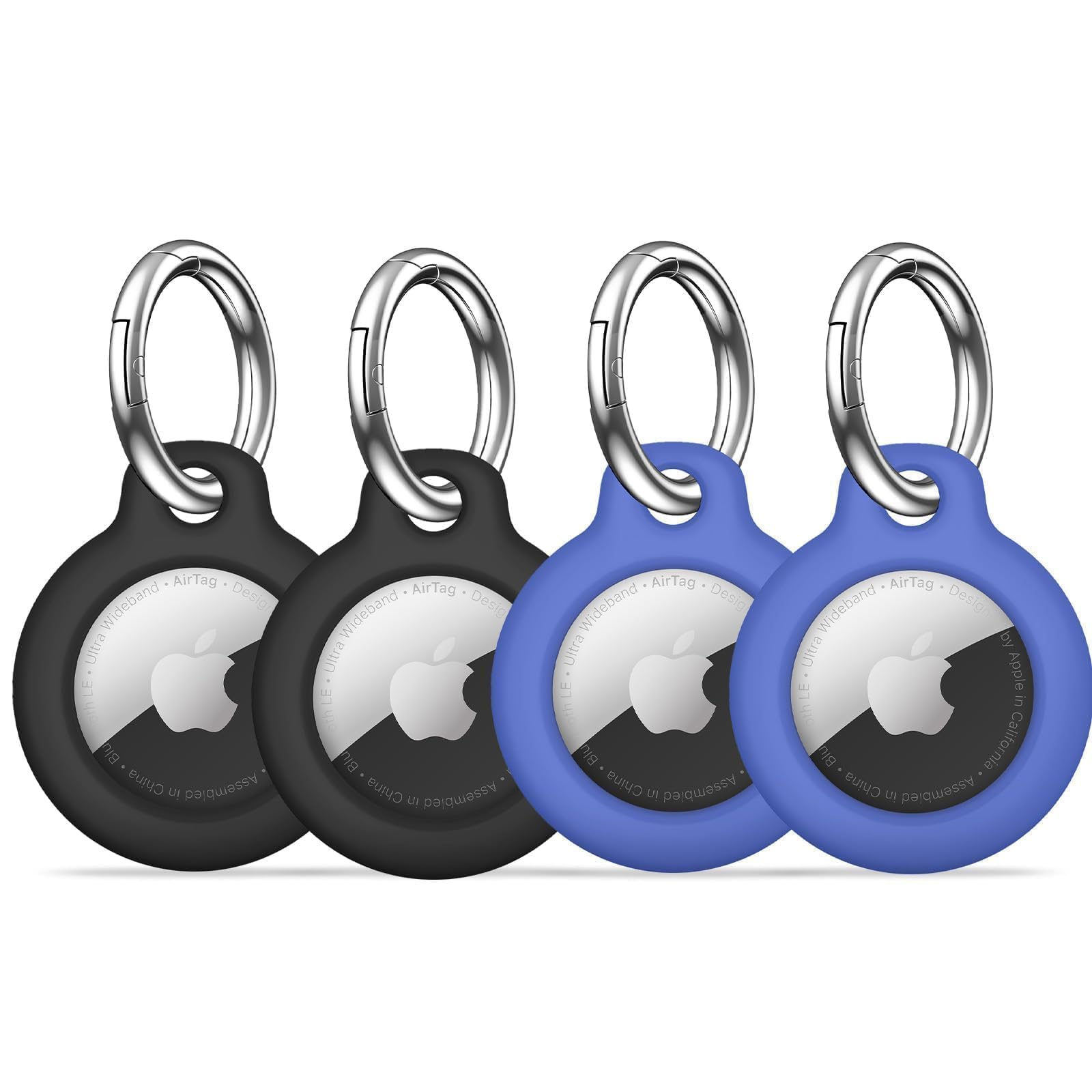 Amazon.com: 【4 Pack】 MOLOSLEEVE Airtag Holder Air Tag Case with ...