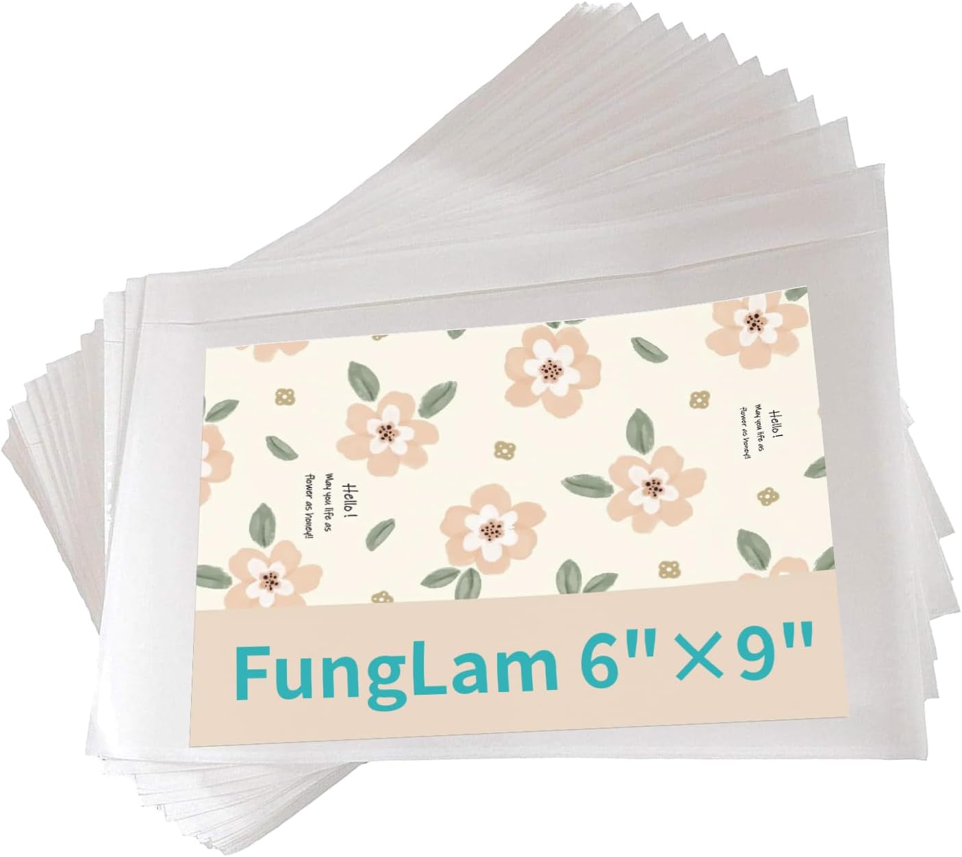 Amazon.com : 6”×9” Self-Adhesive Shipping Label Sleeves, FungLam ...