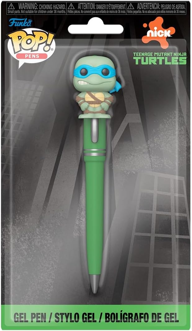 Amazon.com: Funko Pop! Pens: Teenage Mutant Ninja Turtles - Leonardo ...