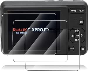 Kodak Pixpro FZ55 Tempered Glass Screen Protector, Anti-Scratch, Bubble ...