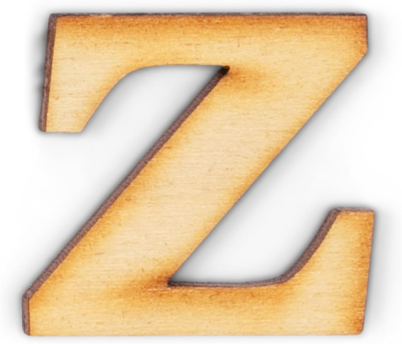 Amazon.com: 2-Inch Decorative Wooden Letter Z - Alphabet Letters for ...