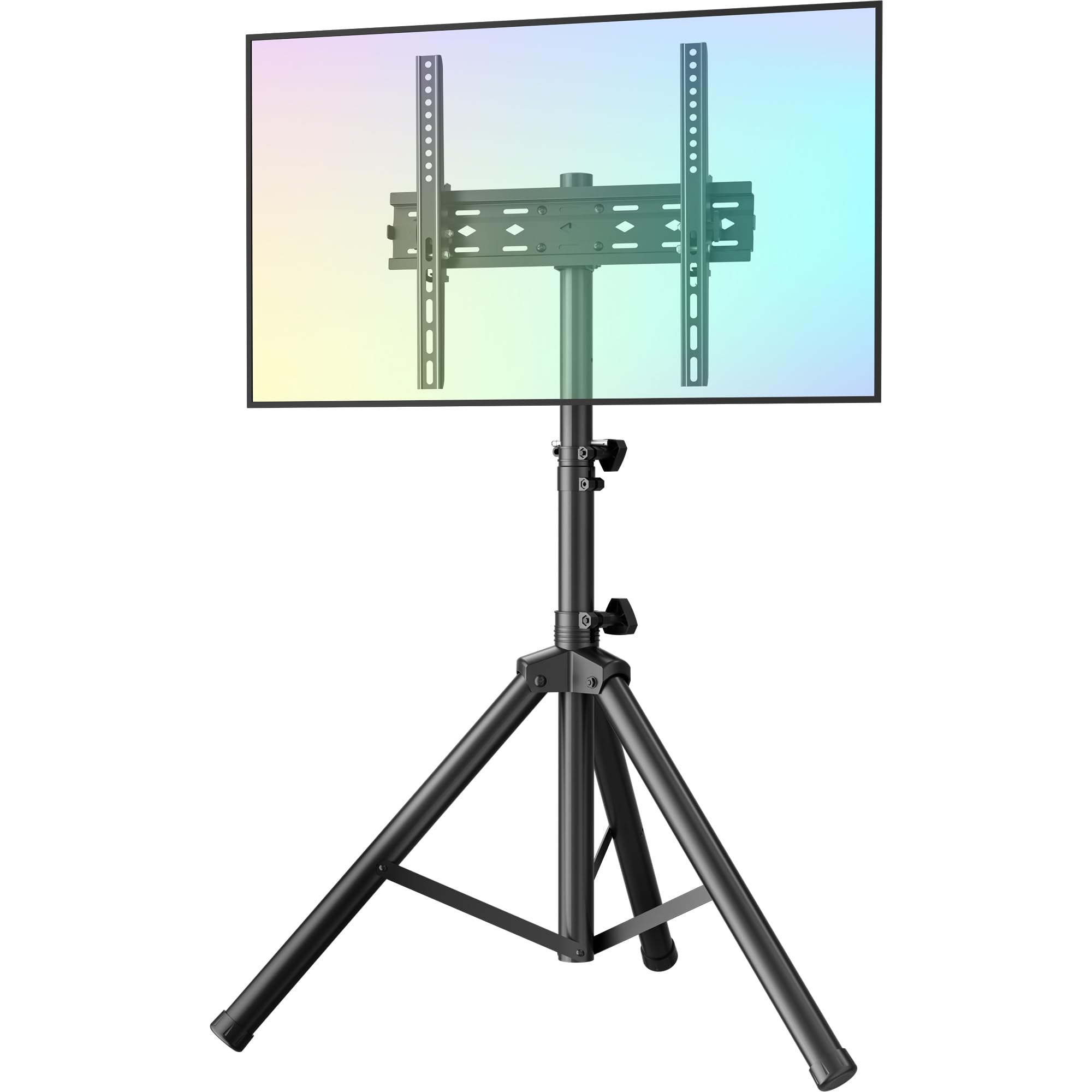 Amazon.com: Tripod Portable Floor TV Stand, FORGING MOUNT Foldable ...