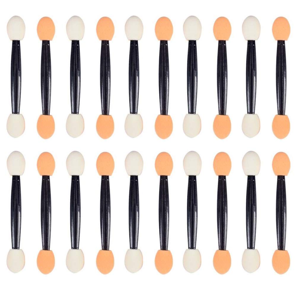 Amazon.com: Luxxii (20 Pack) Eyeshadow Applicator Brush Sponge Tipped ...