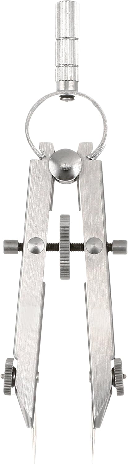 Amazon.com: DRAPAS 02052 Double Hand Small Spring Compass : Office Products