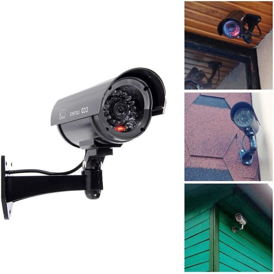 JZK Black waterproof outdoor indoor fake dummy CCTV security camera ...