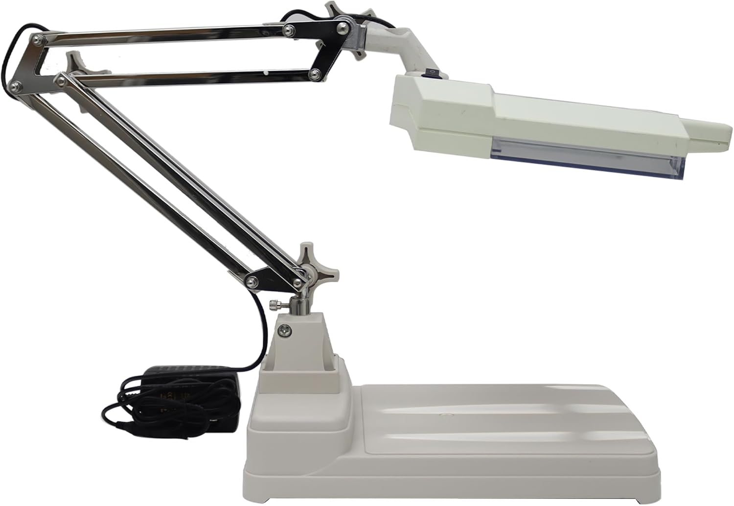 Amazon.com: HQHAOTWU 10 x HD Benchtop Magnifier Glass with LED Lamp ...