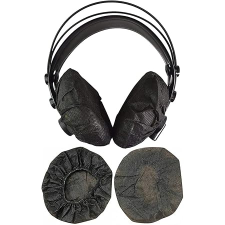 Amazon.com: 200 Pieces Sanitary Headphone Ear Cover Disposable Non ...