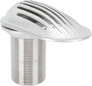 Amazon.com: Thru Hull Intake Strainer, Marine Filter Scoop 1‑1/2 Inch ...