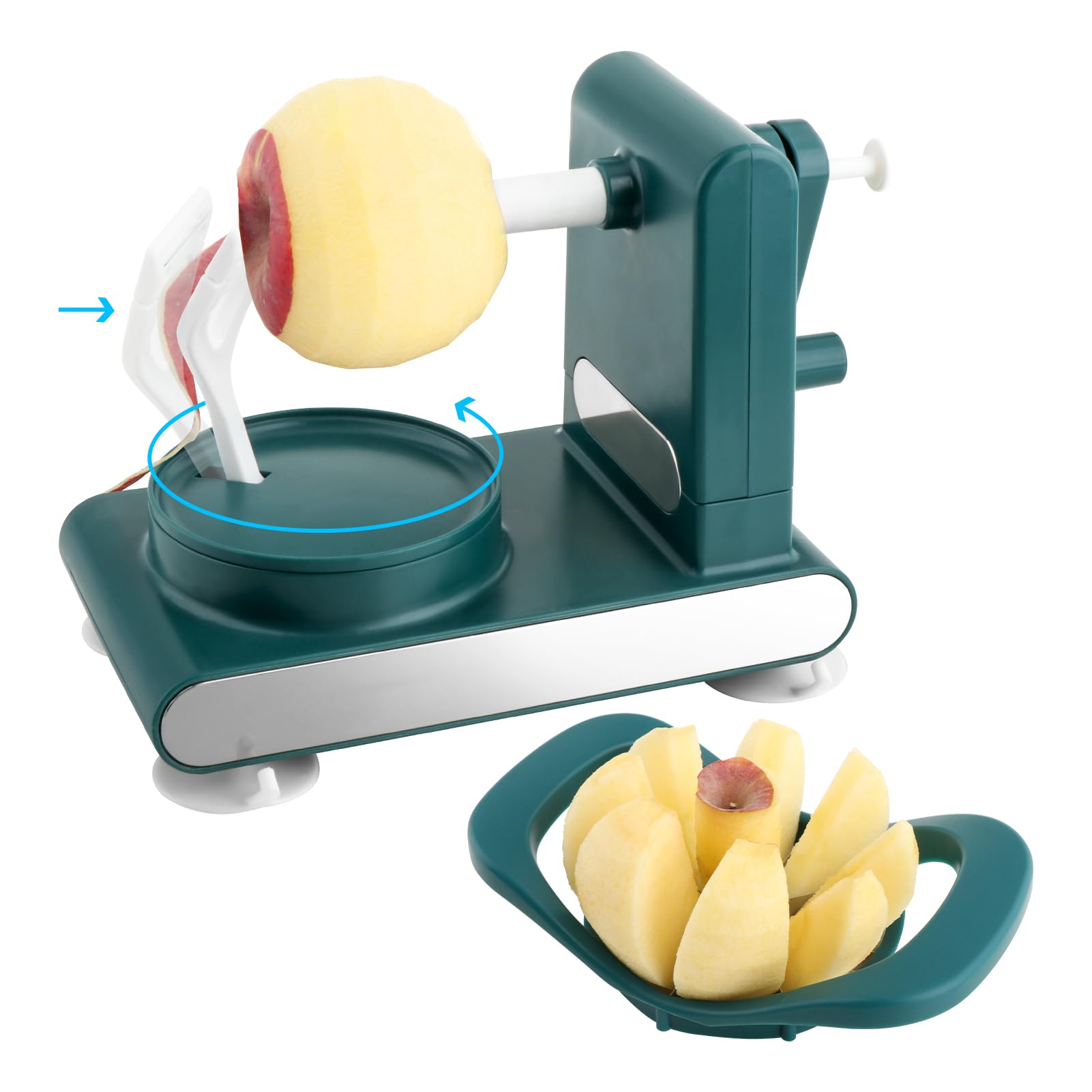 Amazon.com: Gitohoni Apple Peeler Slicer Corer, Multi Fruit Peeler with ...