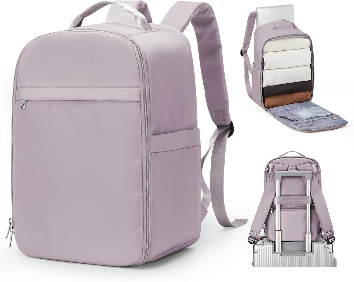 Amazon.com | WEPLAN Carry On Backpack, United Airlines Personal Item ...