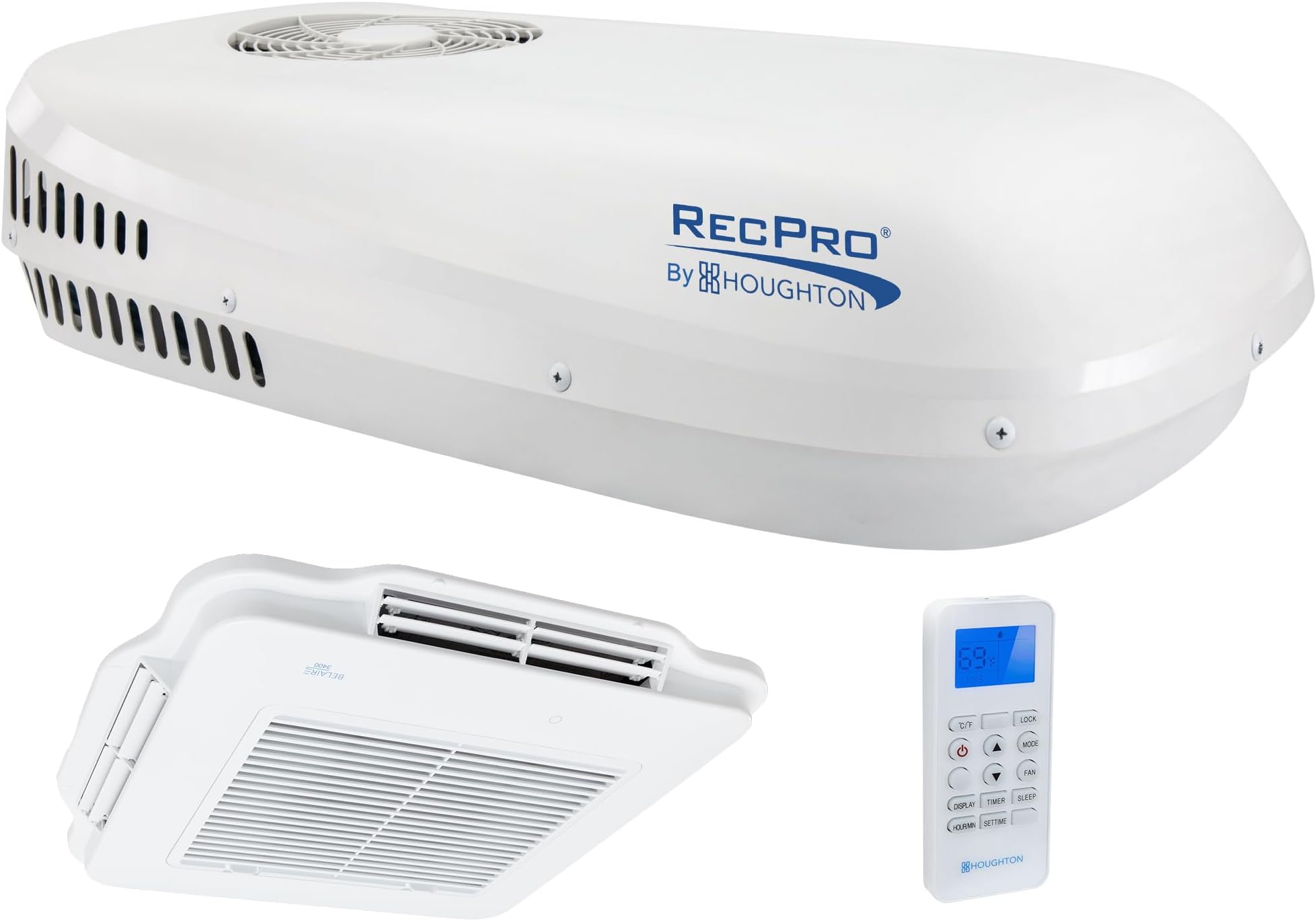 Amazon.com: ECO-COOL RV Air Conditioner 15K BTU | QUIET AC WITH HEAT ...