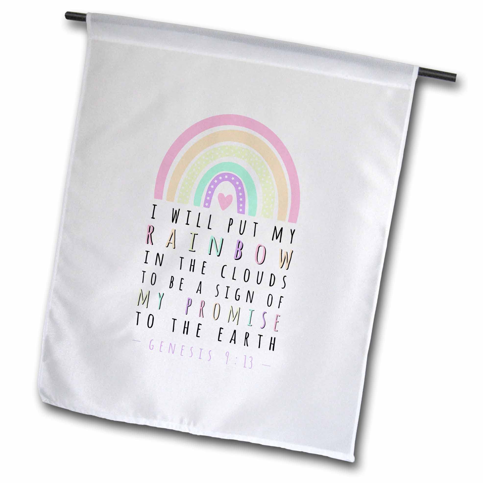 Bible Verse Rainbow Gods Promise God's Covenant With Noah: God's