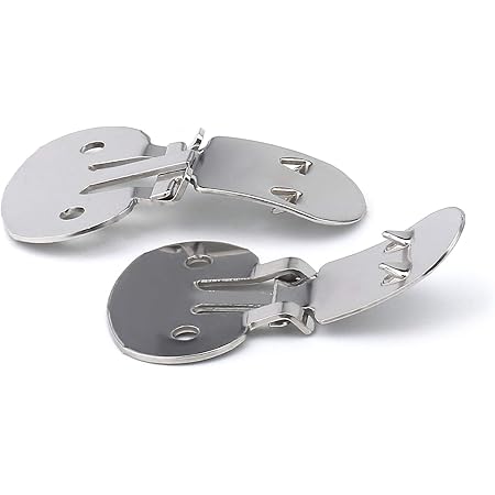 Amazon.com: PandaHall Elite 40 Pcs Stainless Steel Flat Blank Shoe ...