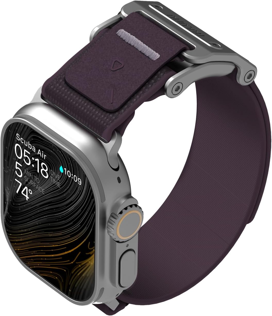 Amazon.com: Aulumu A11 Mag Buckle Slim Band Designed for Apple Watch ...