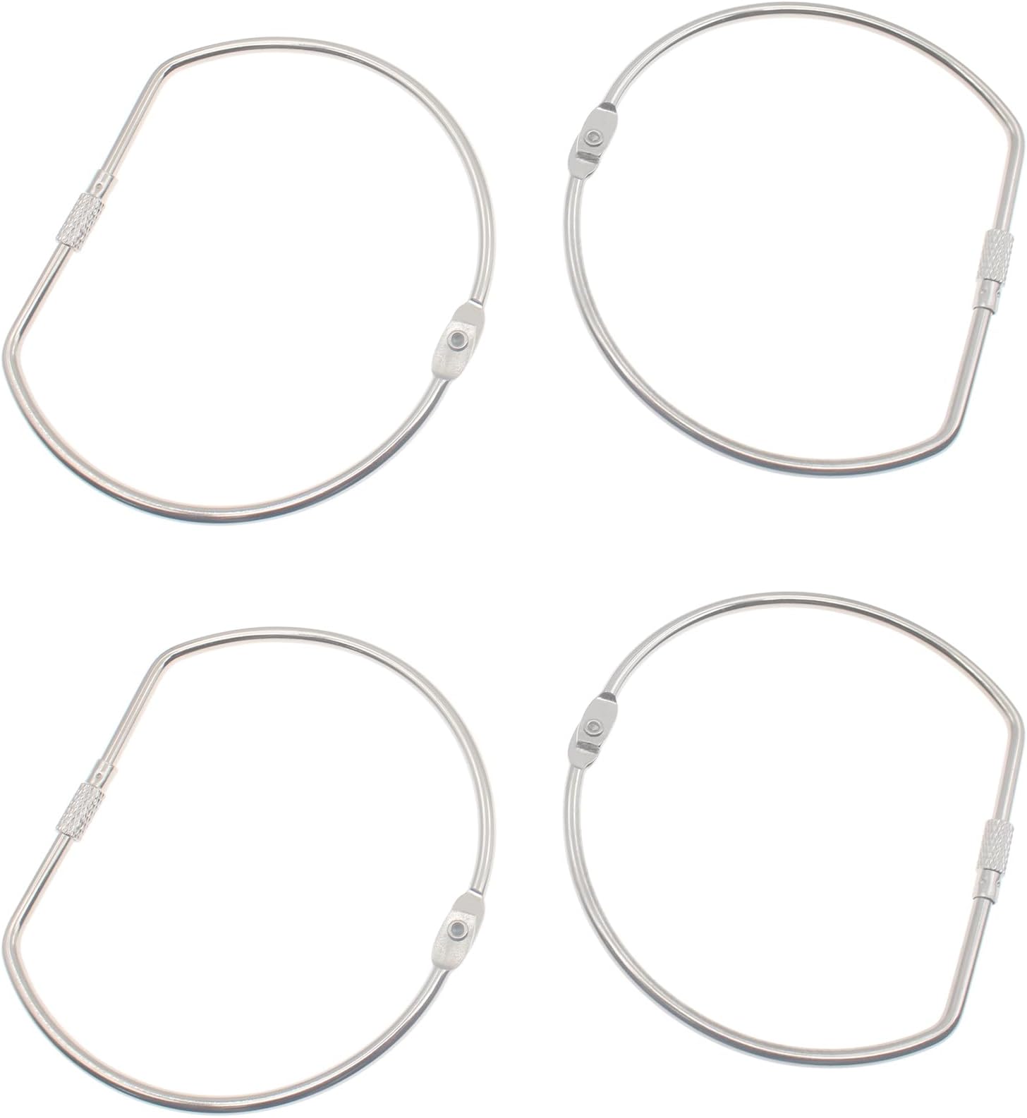 Amazon.com : MorningRo 10 Pack 4 Inch Loose Leaf Binder Rings Extra ...