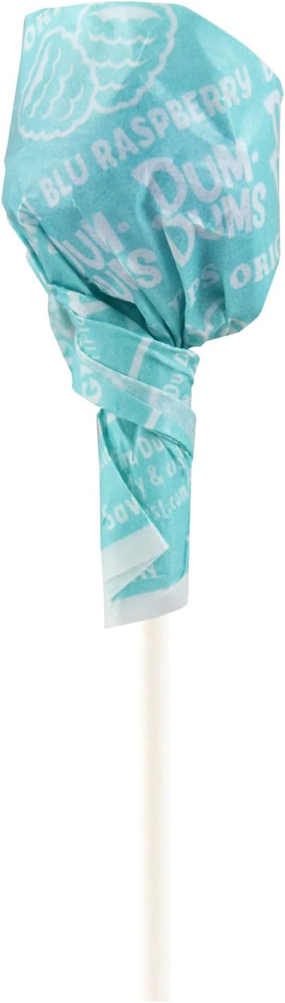 Amazon.com : Dum Dum Suckers, Pack of 75 (Blue Raspberry (Light Blue ...