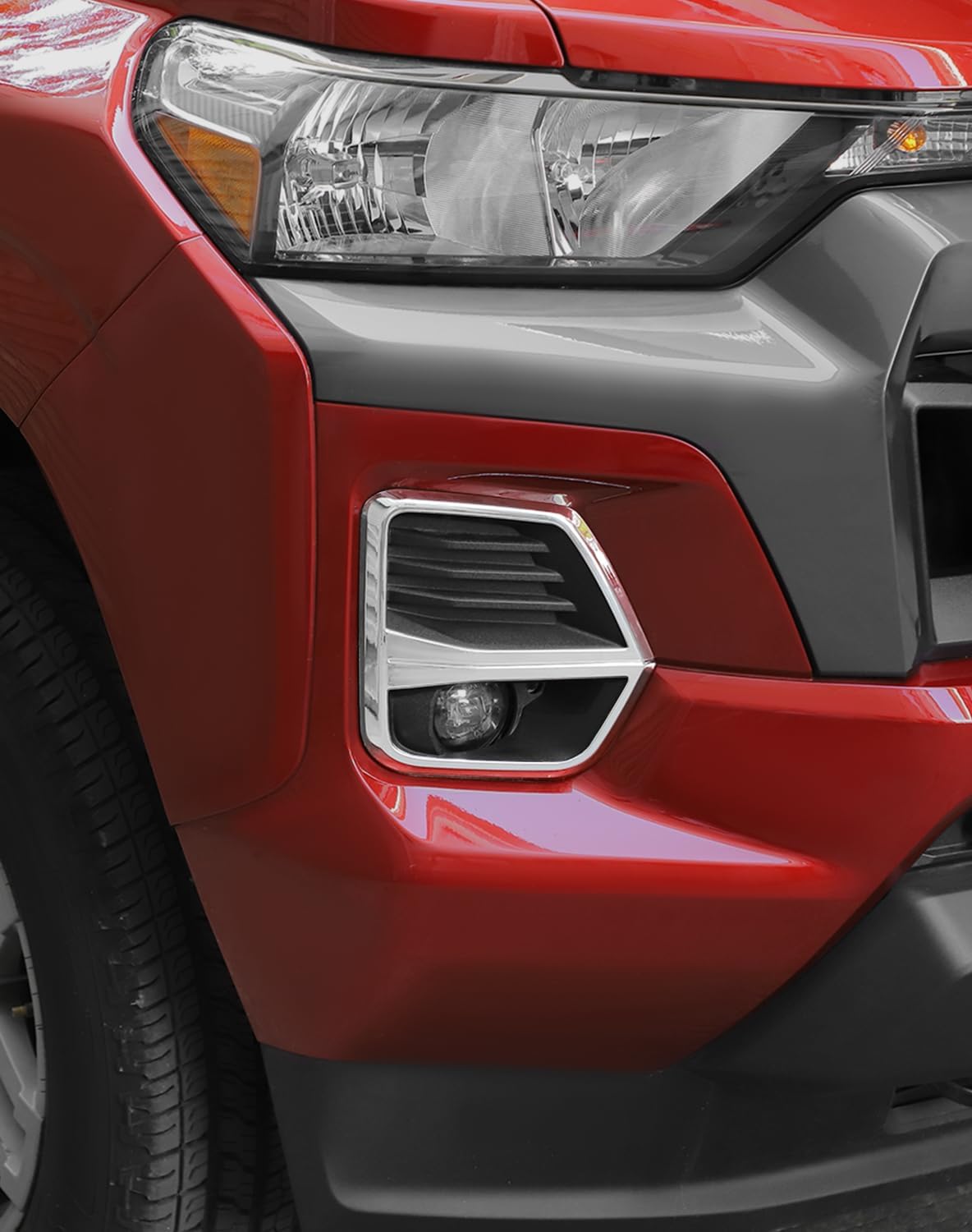 Amazon.com: Voodonala Front Fog Light Cover Trim Compatible with ...