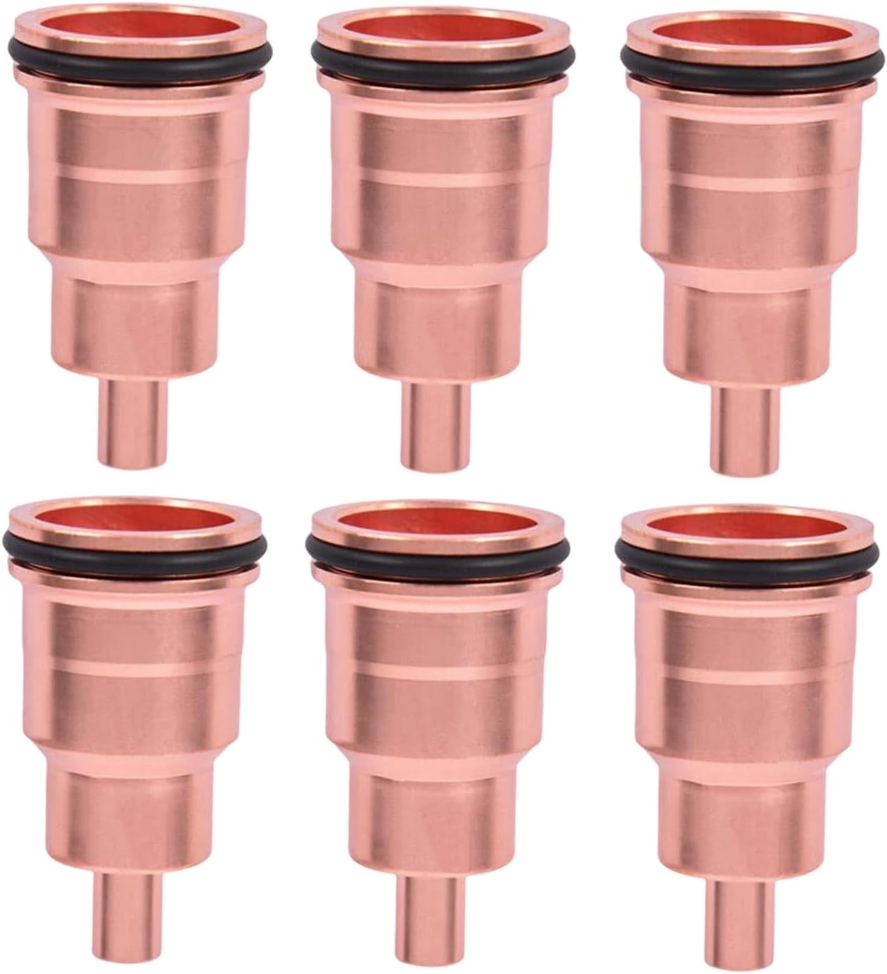 Amazon.com: IMIFAFTAbT 3183368 Fuel Injector Steel Sleeve Cup Set 6PCS ...