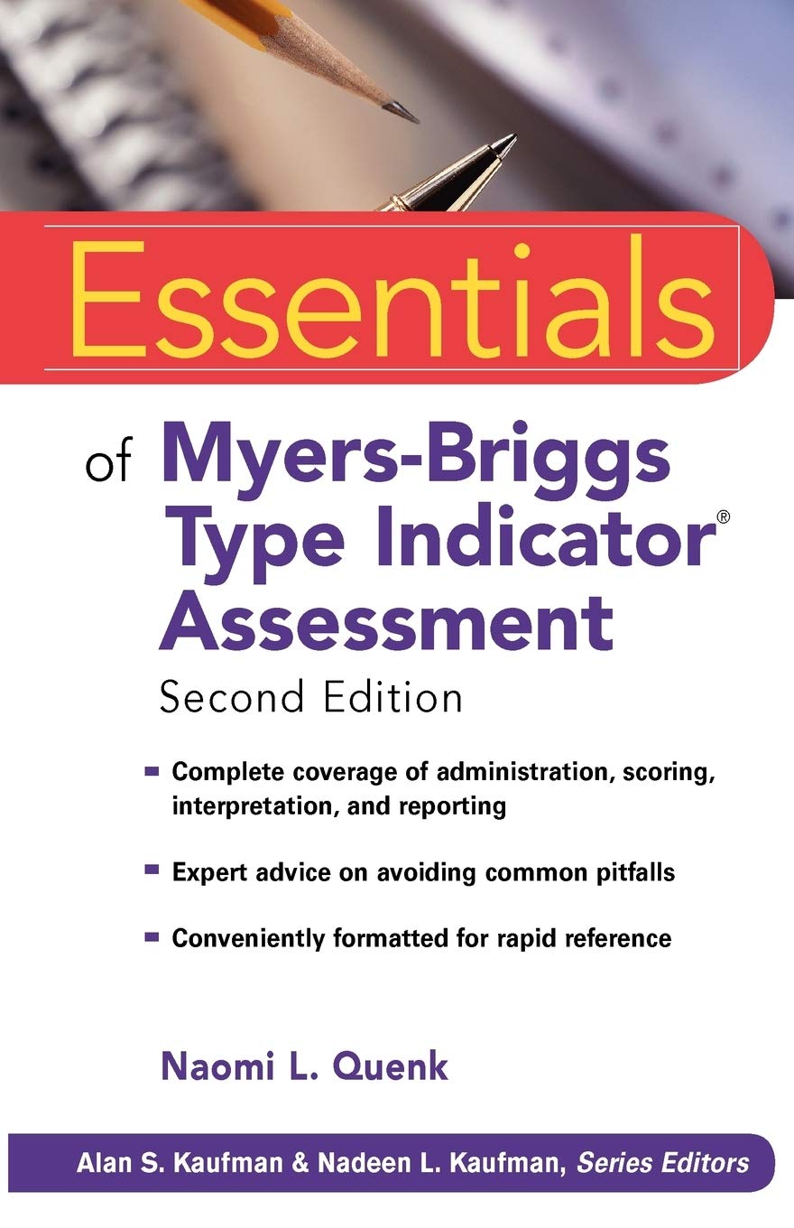 Amazon.com: Essentials of Myers-Briggs Type Indicator Assessment ...