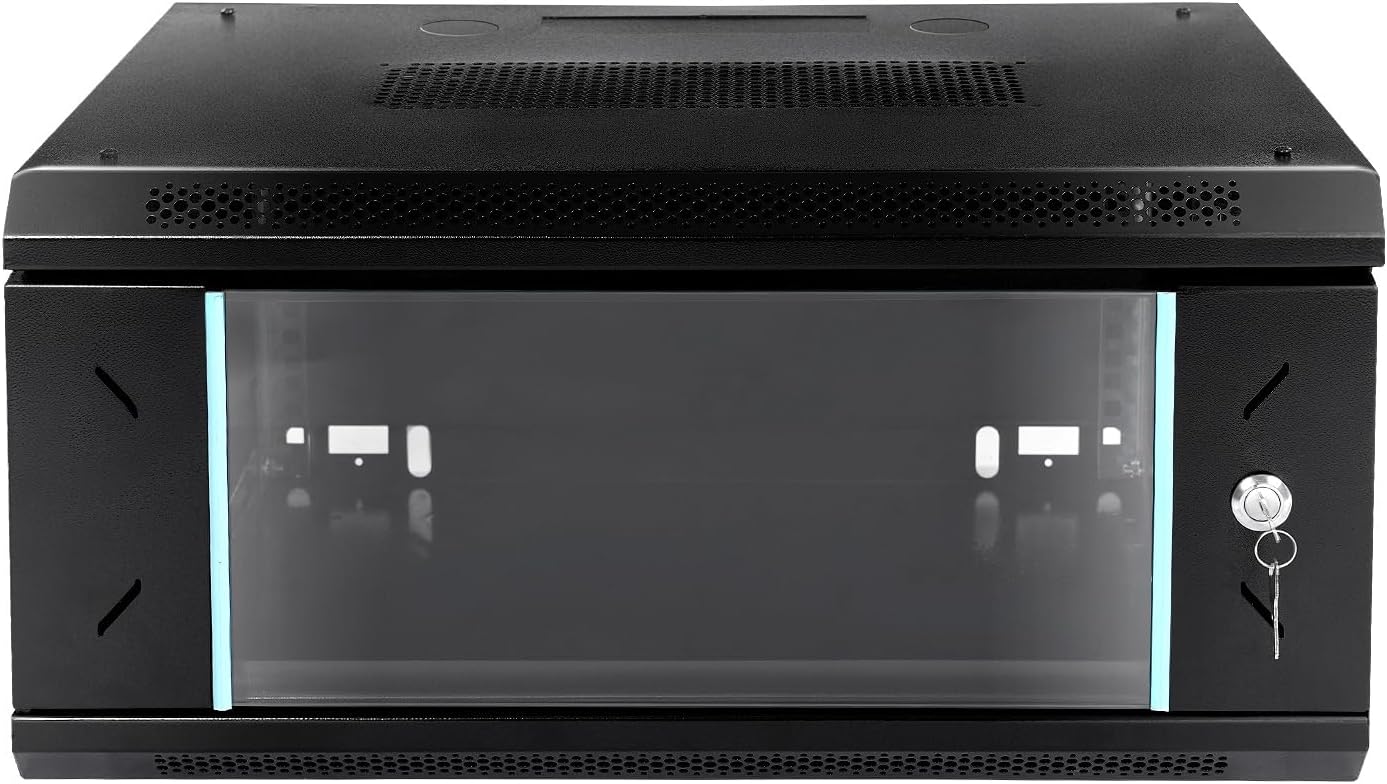 Amazon.com: 4U Wall Mount Server Cabinet, Network Server Data Cabinet ...