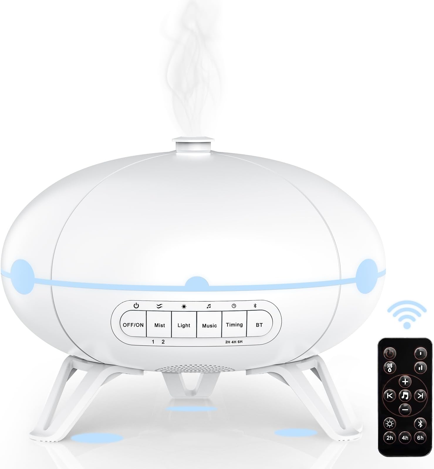 Amazon.com: artnaturals Essential Oil Diffuser & Baby White Noise Sound ...