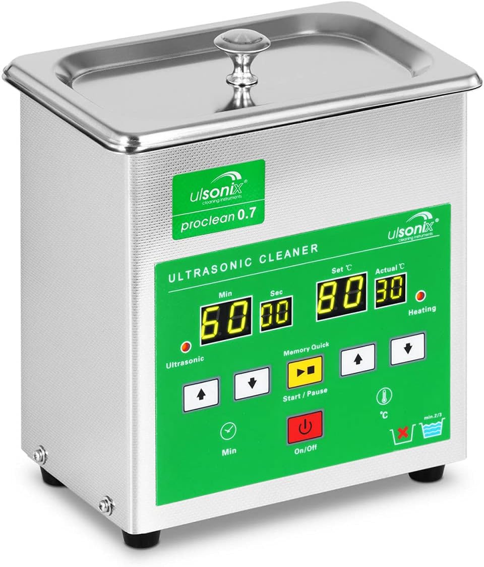 Ulsonix - Ultrasonic Cleaner Proclean 0.7 - Memory Quick Series - 0.7 l ...