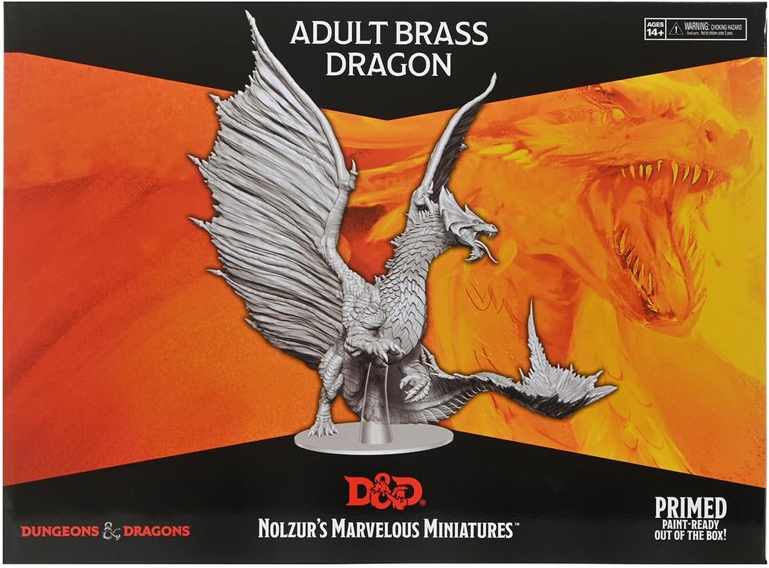 Amazon.com: WizKids D&D Nolzur's Marvelous Miniatures: Adult Brass ...