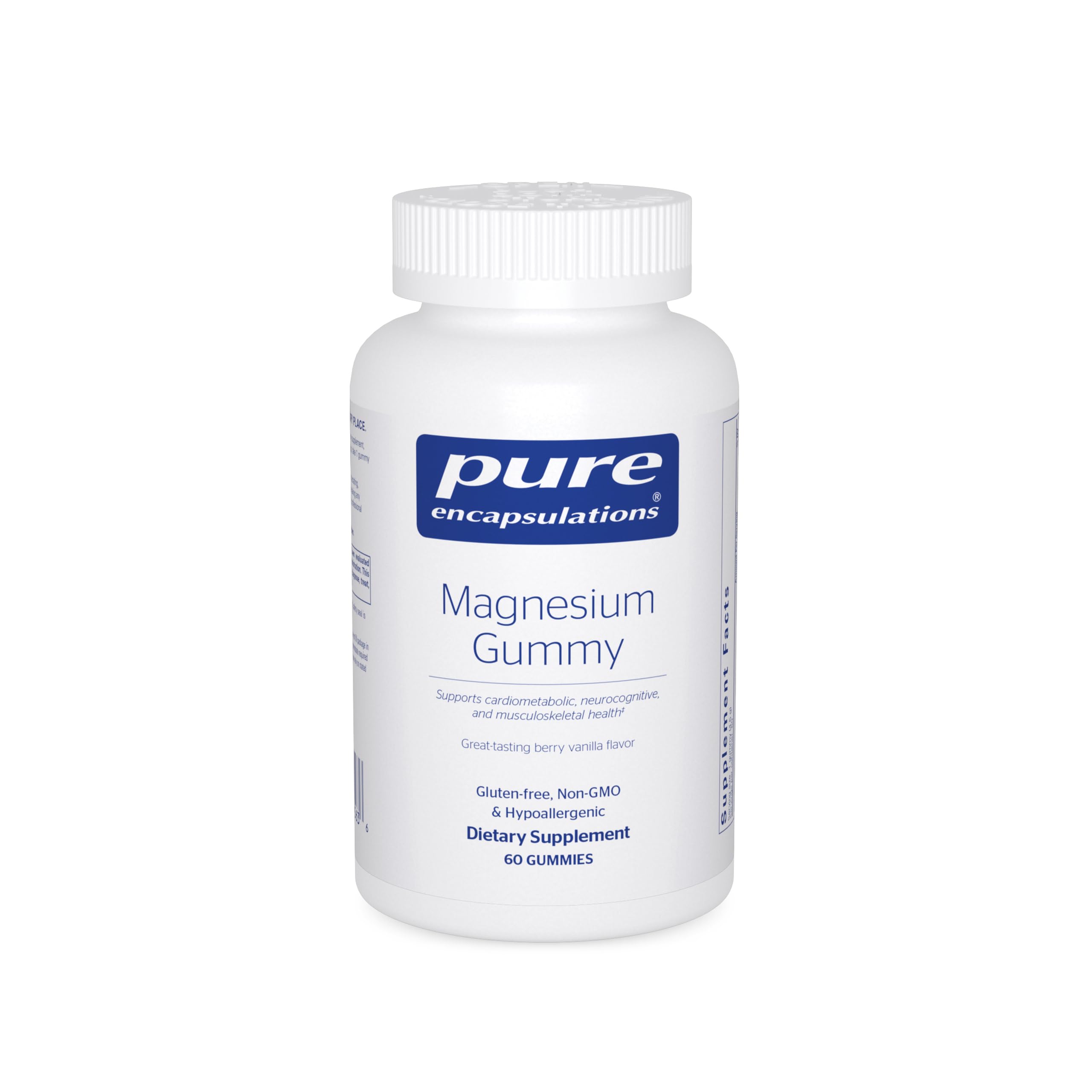 Amazon.com: Pure Encapsulations Magnesium Gummy - Magnesium Citrate ...