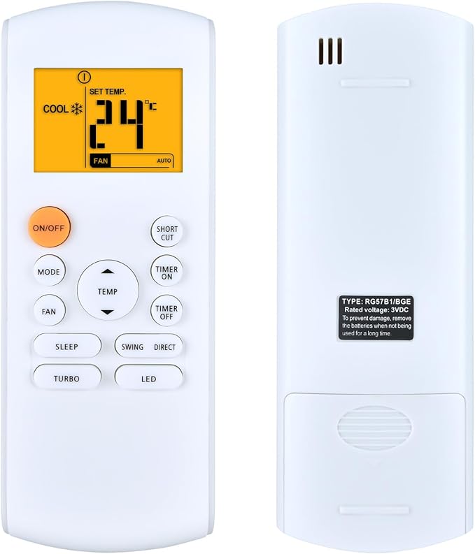 Amazon.com: Replacement Remote Control for Midea MRcool FRIMEC Klimaire ...